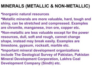 Mineral&PowerResources of Pakistan1.pptx