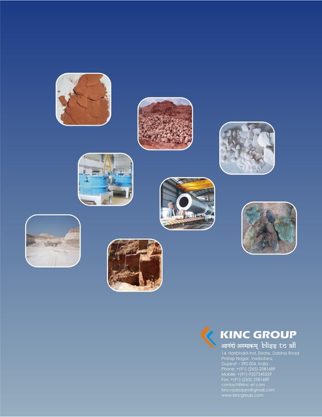 Kinc Mineral Technologies Pvt. Ltd., Vadodara, Mineral Processing ...