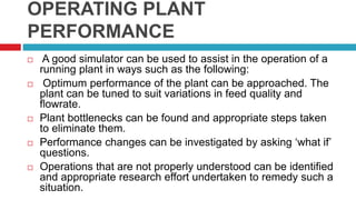MINERAL PROCESSING SIMULATION USING MODSIM SOFWARE | PPTX