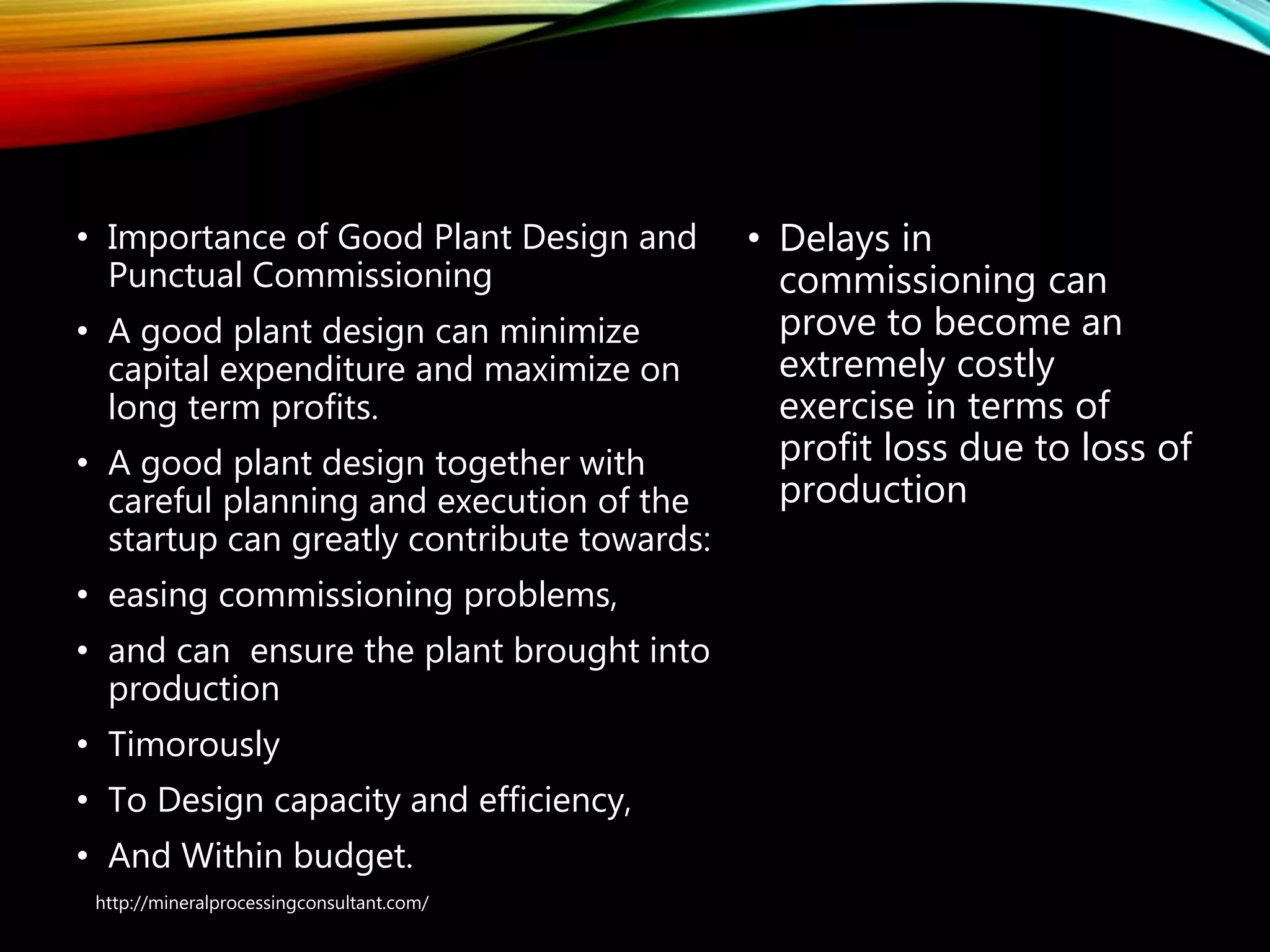 Mineral processing plant design and optimisation | PPTX