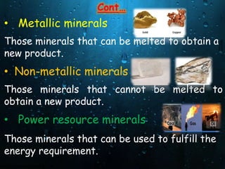 Mineral resource | PPTX