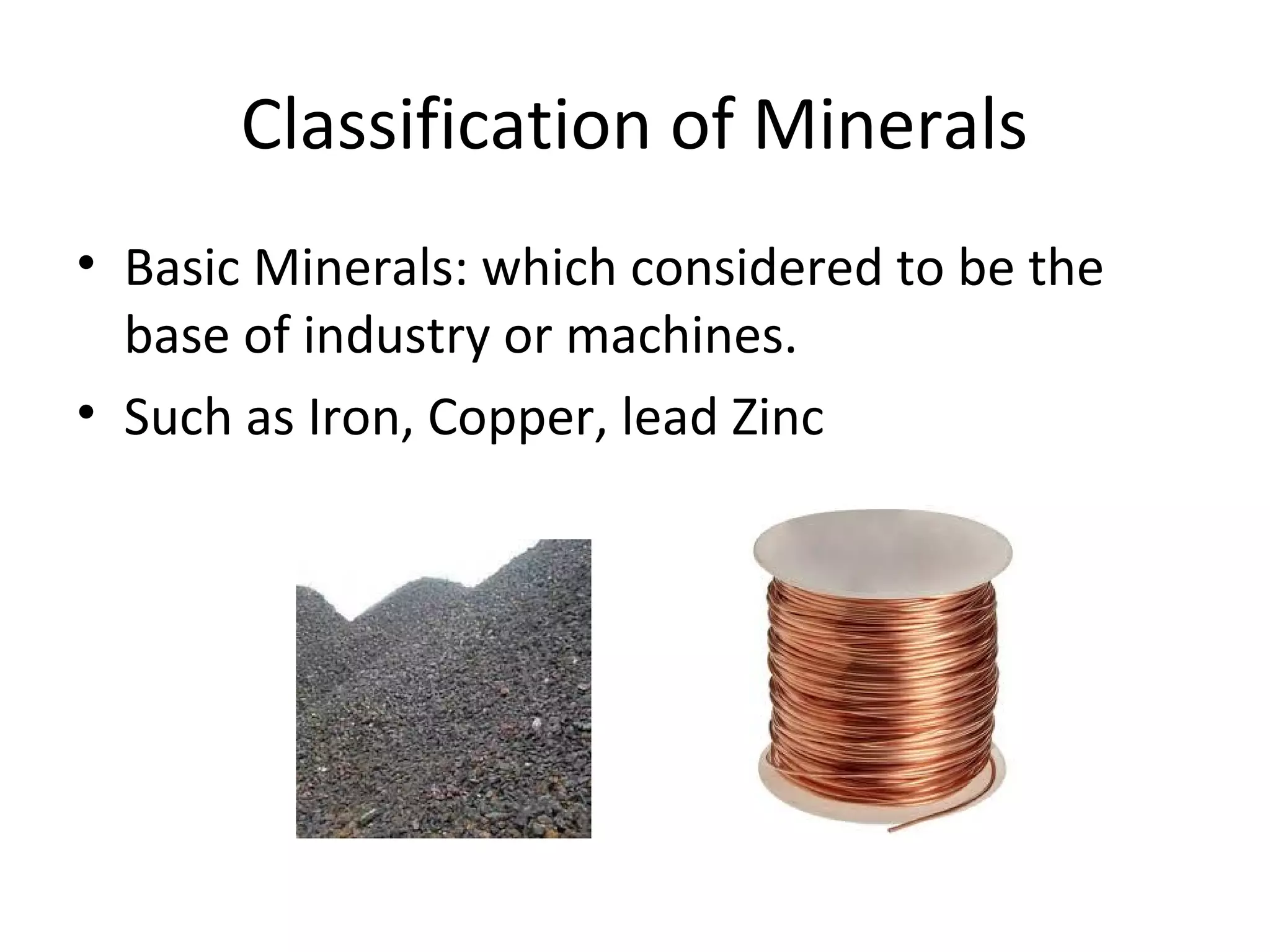Mineral resources | PPT