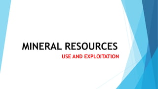 Mineral resources | PPTX
