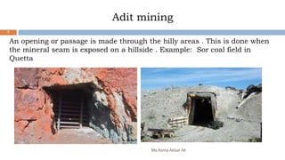 Mineral resources for 0 levels | PPT