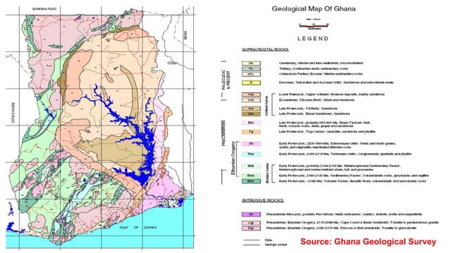 Mineral resources of GHANA_Geology of Ghana.pptx
