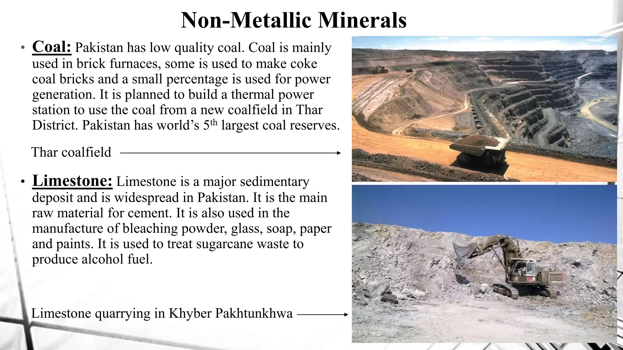 Mineral resources of pakistan | PPTX