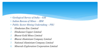 Mineral resources - A non-renewable natural resource | PPT