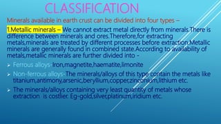 Mineral resources | PPT