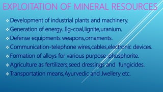 Mineral resources | PPTX