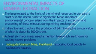 Mineral resources | PPT