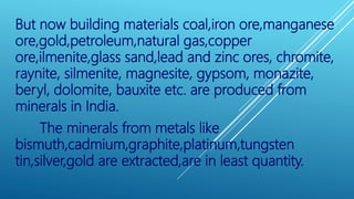Mineral resources | PPT