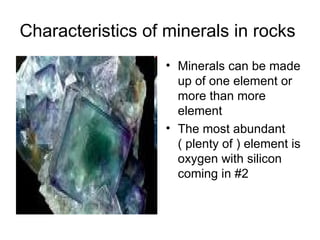 Minerals | PPT