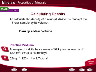 Minerals | PPTX