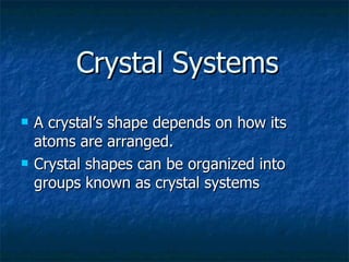 Minerals | PPT