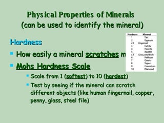 Minerals | PPT