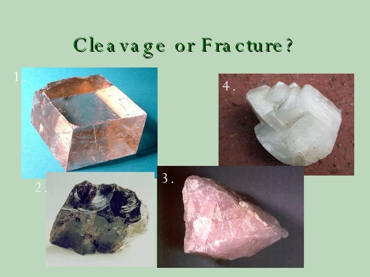 Fracture Minerals Example