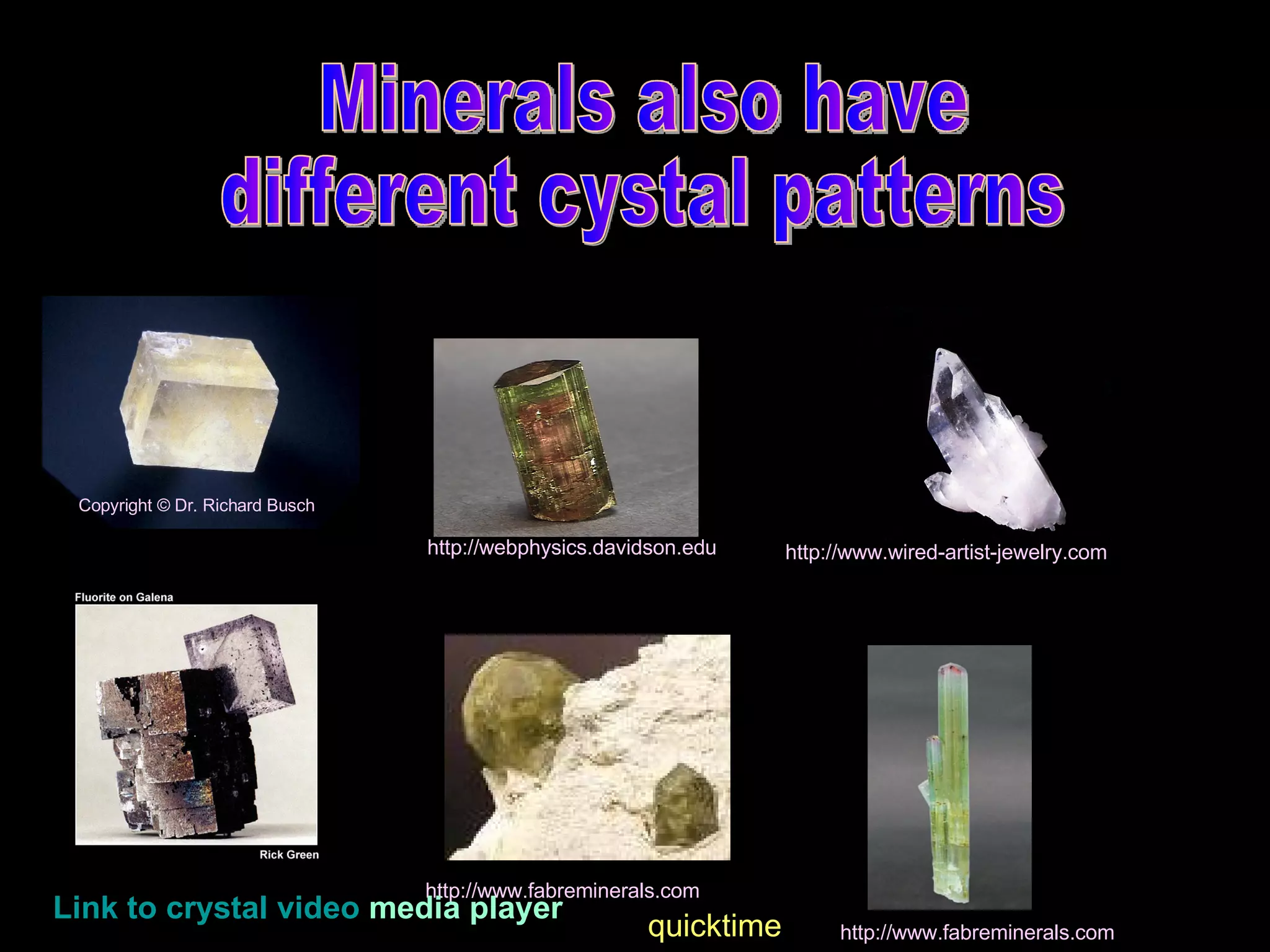 Minerals | PPT