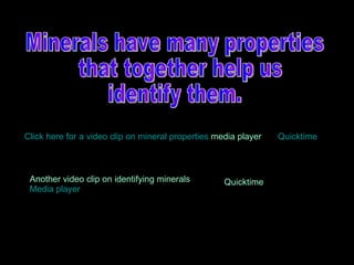 Minerals | PPT