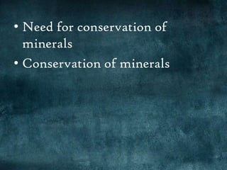 Minerals | PPTX