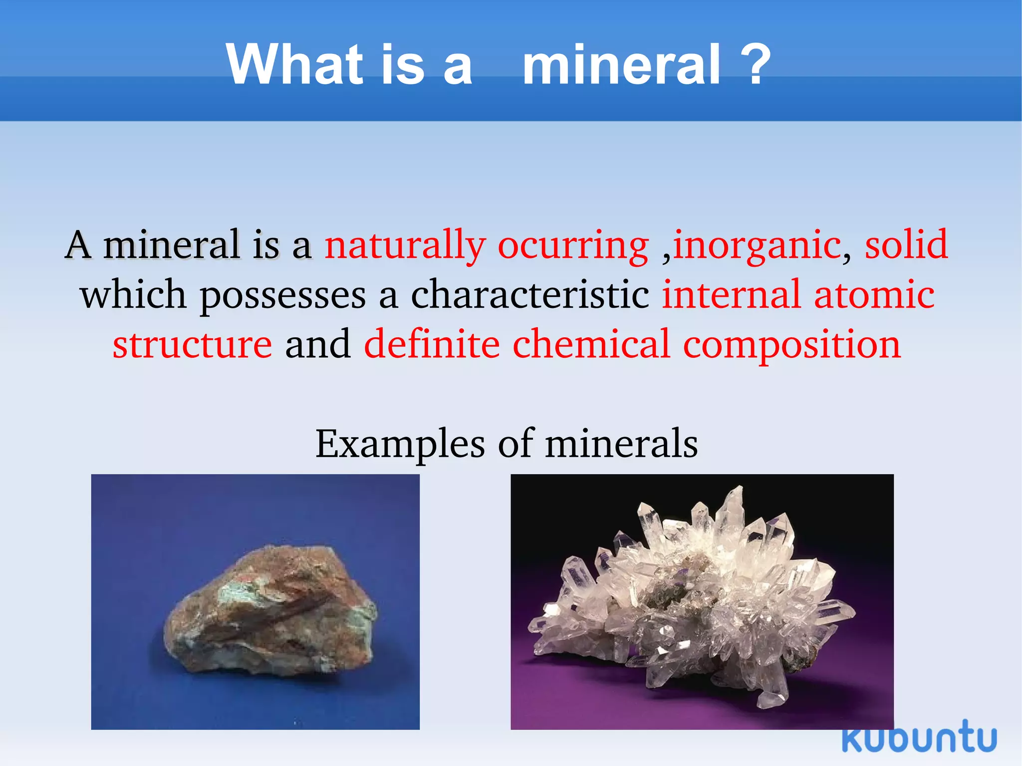 Minerals | ODP