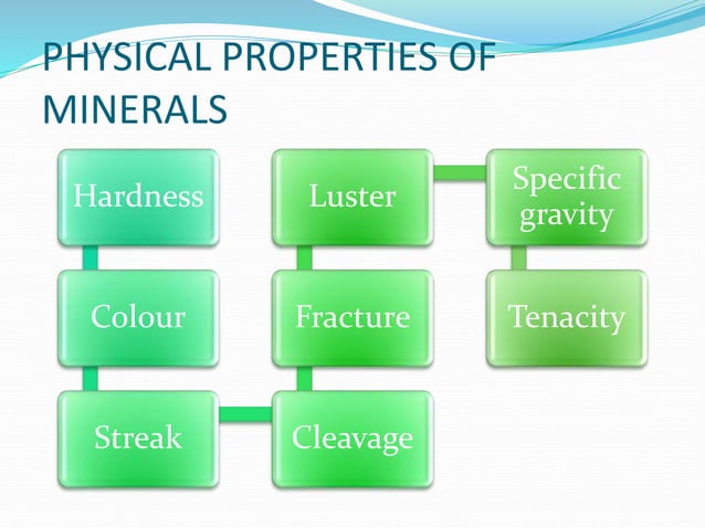 Minerals | PPTX | Geology | Science