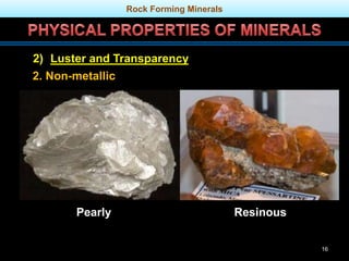 Minerals | PPTX