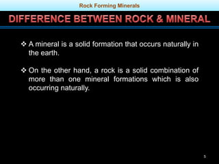 Minerals | PPTX