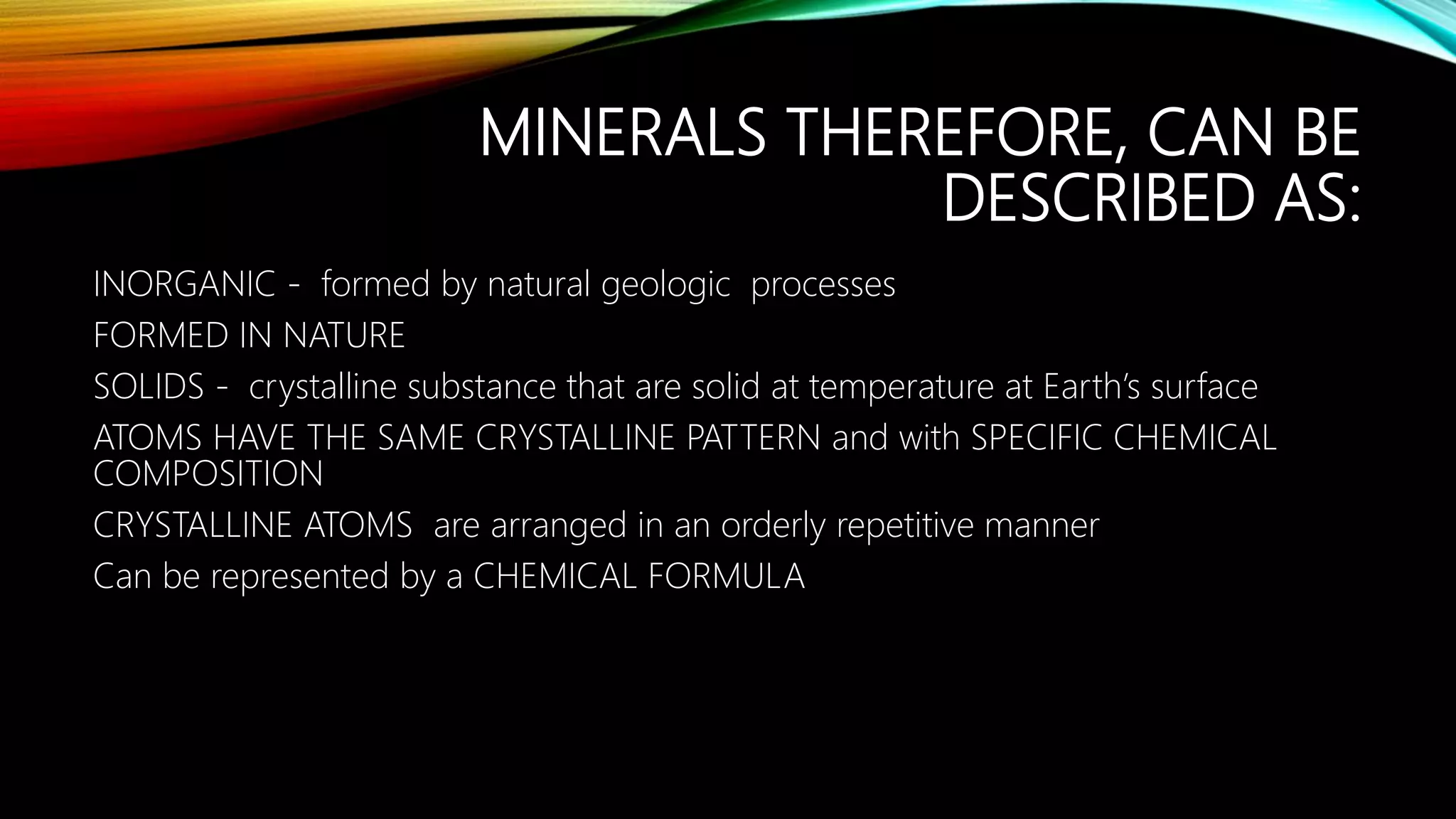 Earth and Life Science - Grade 11 (Minerals) | PPTX