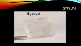 Earth and Life Science - Grade 11 (Minerals) | PPTX