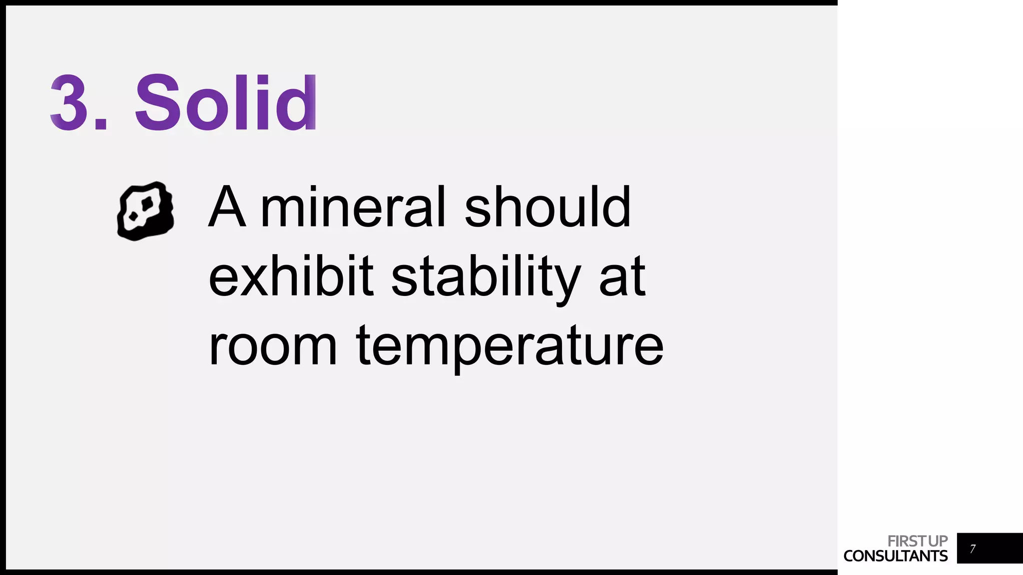 The Characteristics of Minerals | PPTX