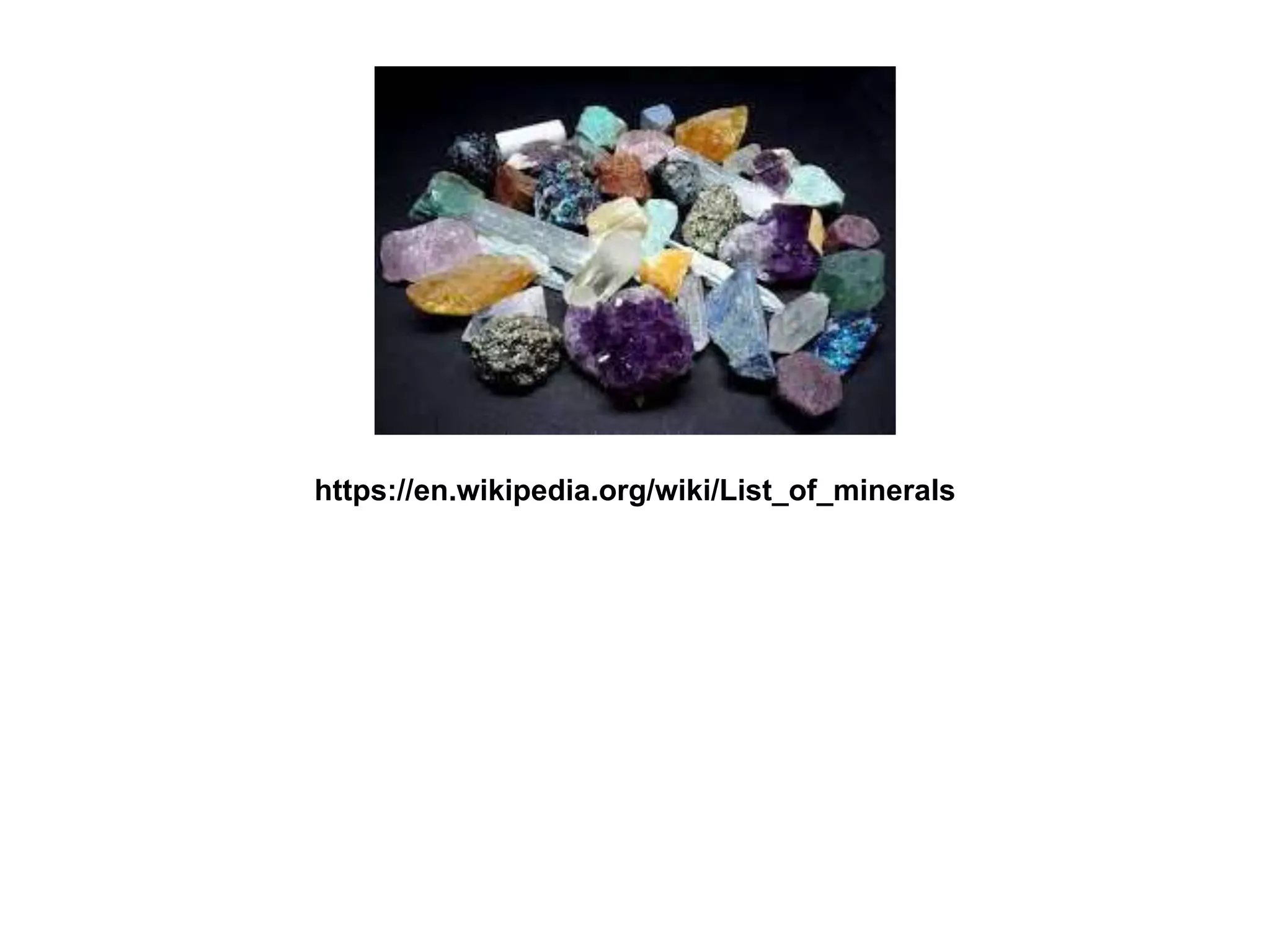 Minerals | PPTX | Geology | Science