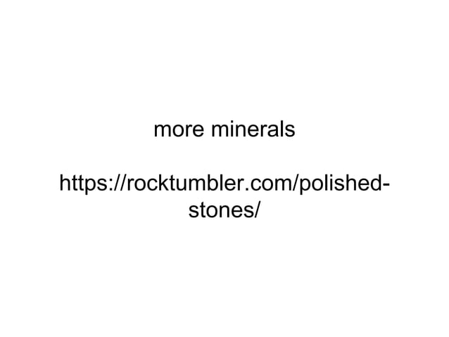 Minerals | PPTX | Geology | Science