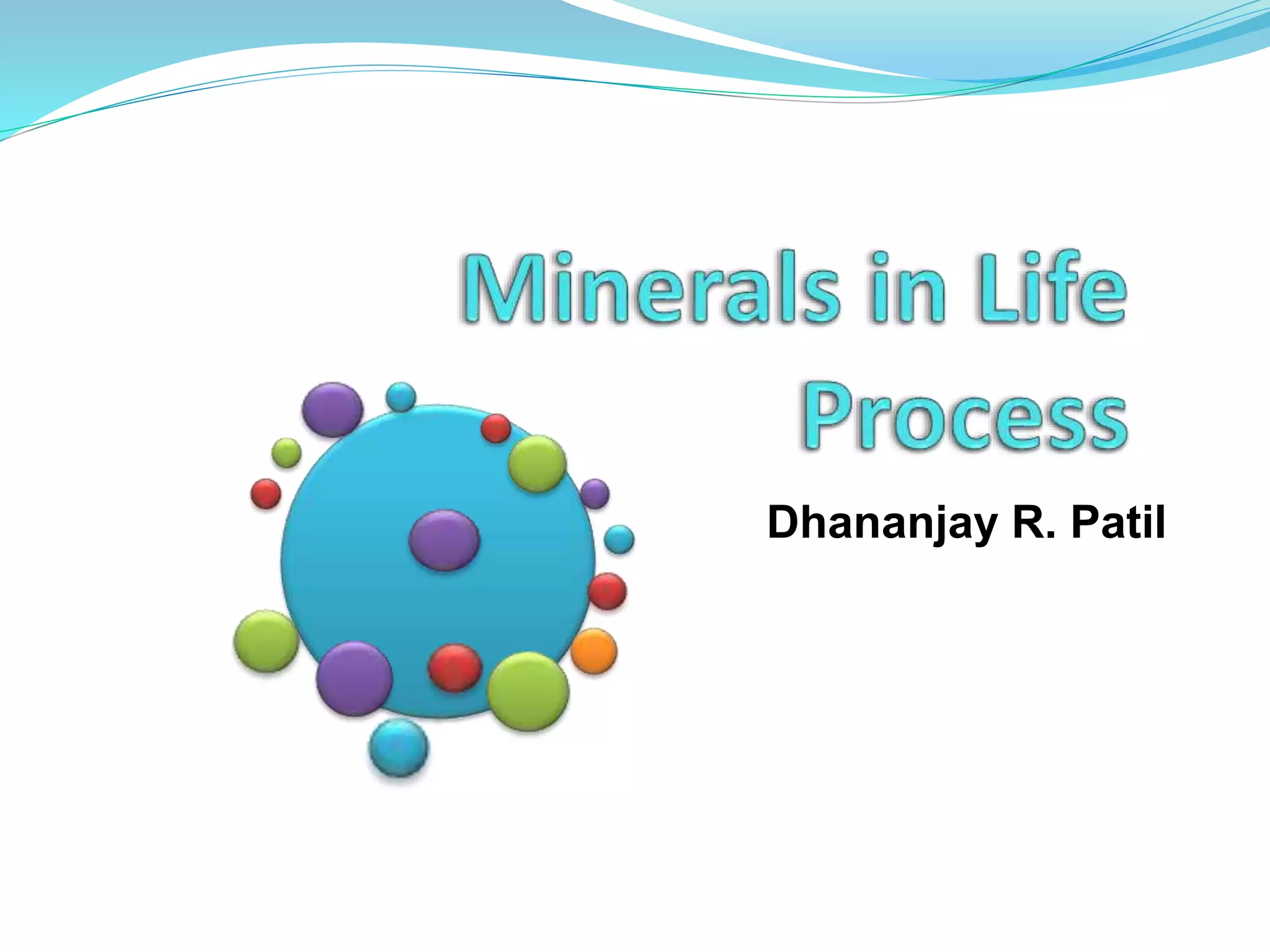Introduction to Minerals and essential nutrients | PPT