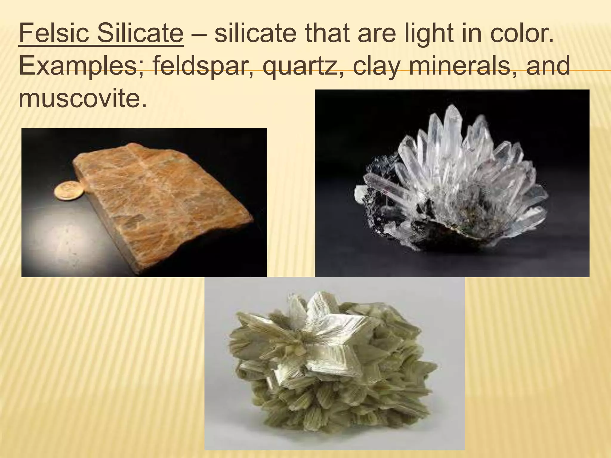 Minerals | PPTX | Chemistry | Science