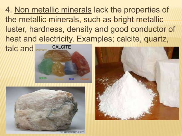 Minerals | PPT