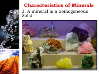 Earth and Life Science: Minerals (SHS) | PPTX
