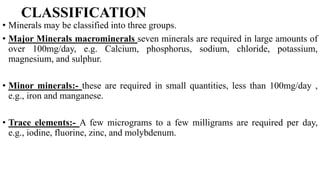Minerals UNIT- V | PPTX