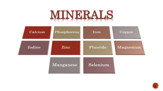 Minerals Calcium | PPTX