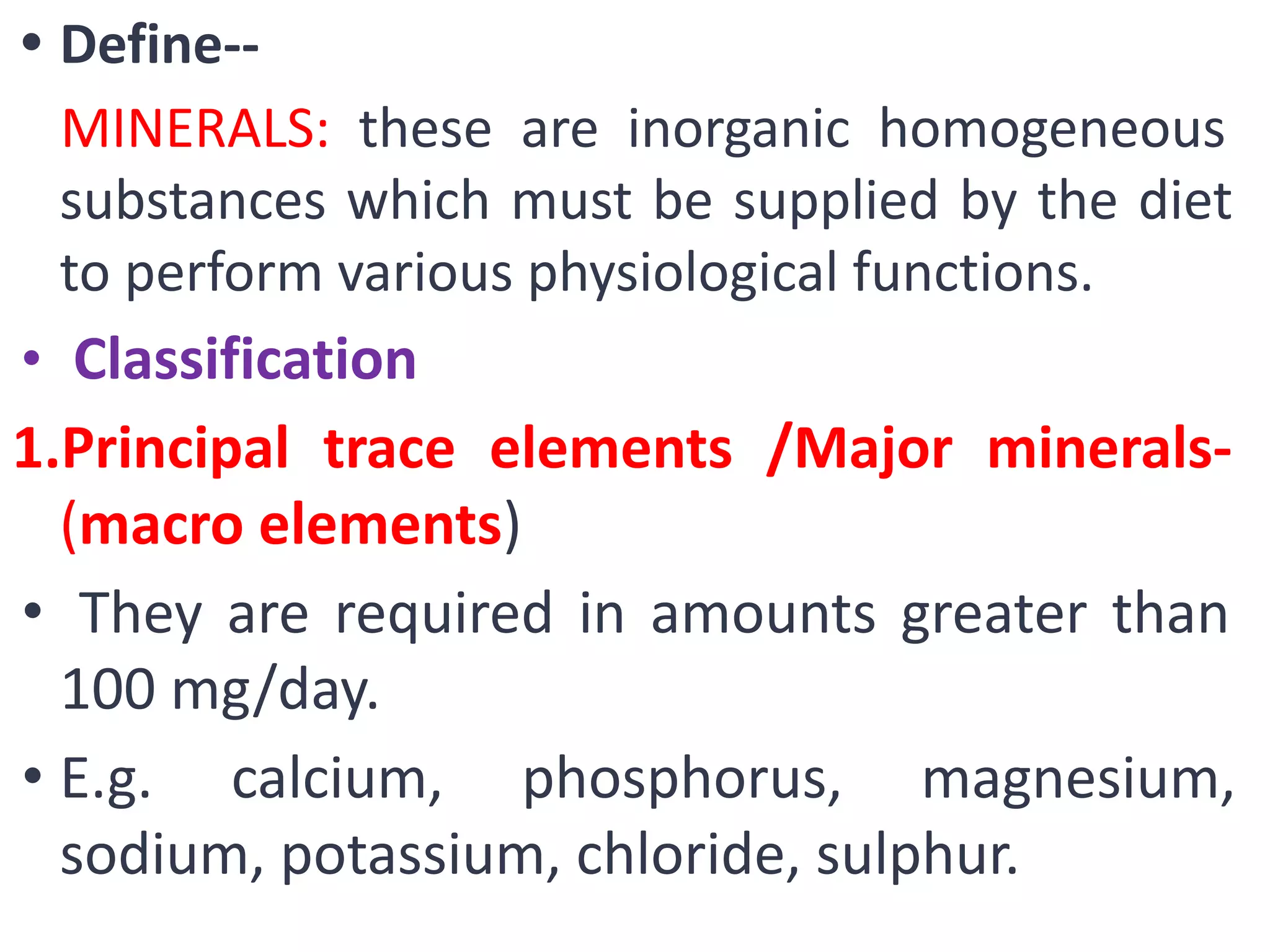 Minerals | PDF
