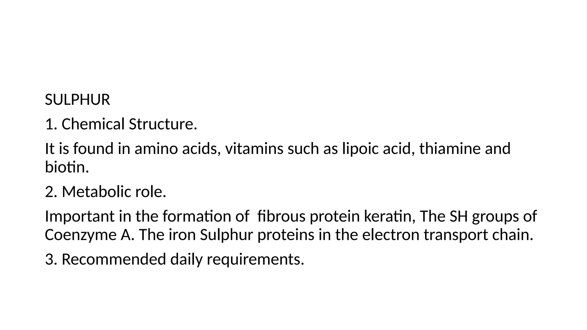 MINERALS. Biochemistry powerpoint presentation | PPTX | Nutrition ...