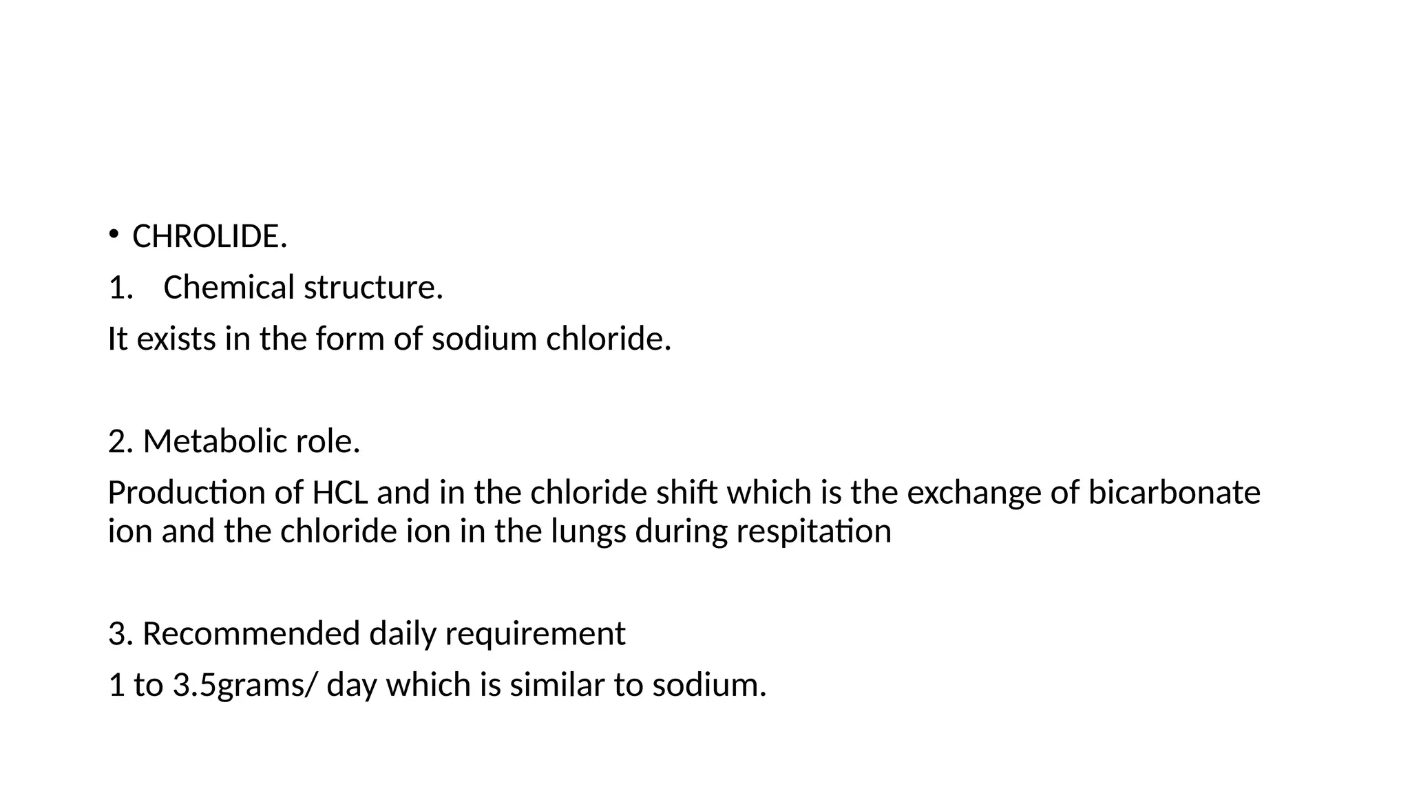 MINERALS. Biochemistry powerpoint presentation | PPTX | Nutrition ...