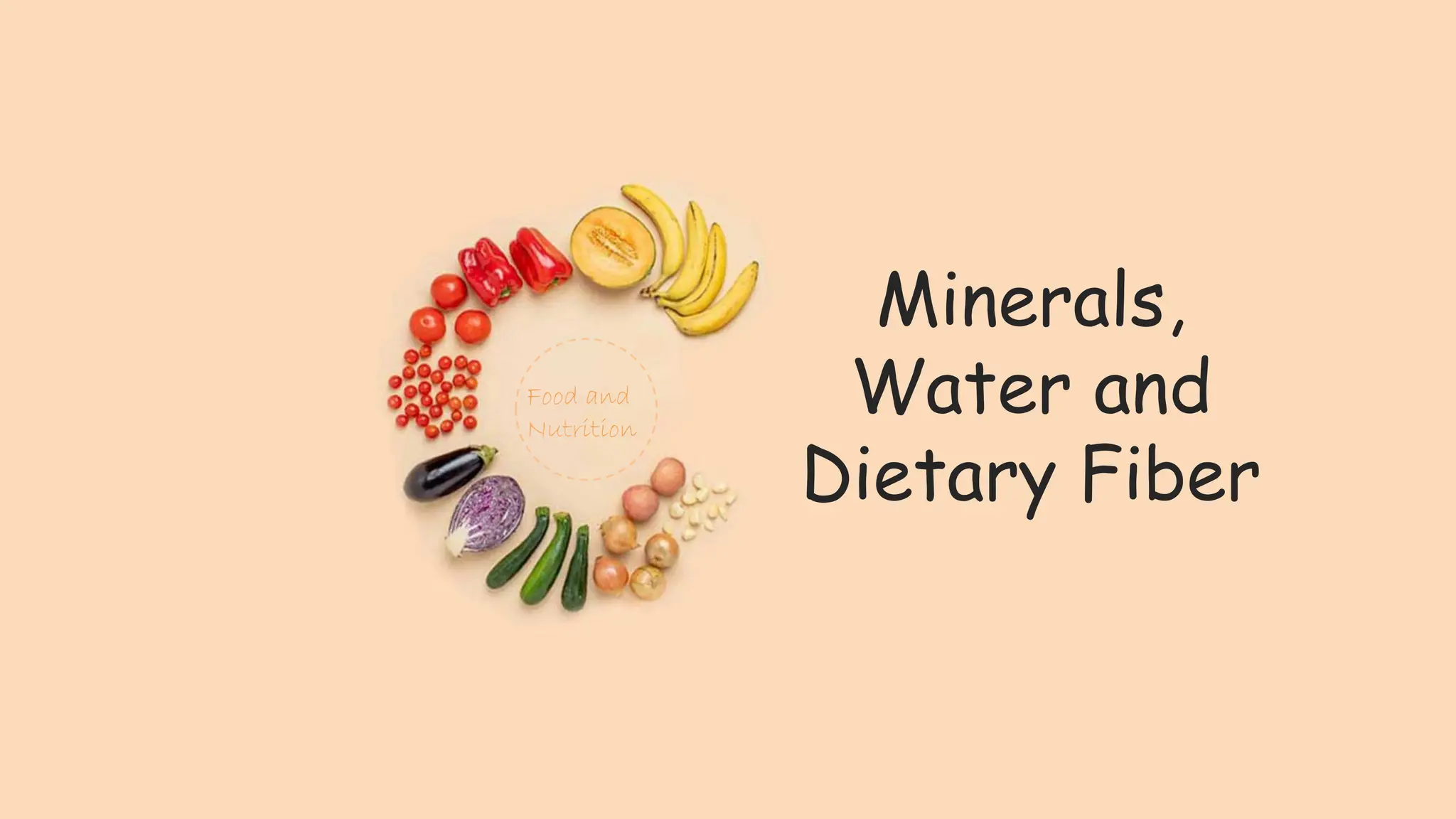 Food and Nutrition powerpoint for vitamins and minerals | PPT