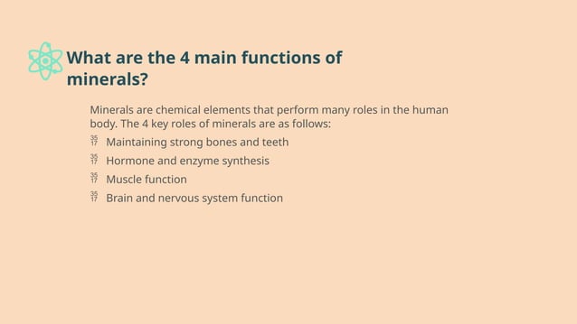Food and Nutrition powerpoint for vitamins and minerals | PPT