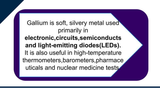 gallium common earth minerals presentation | PPT