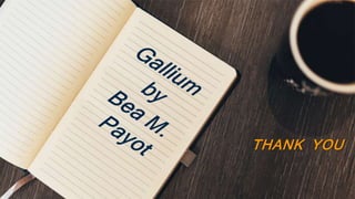 gallium common earth minerals presentation | PPT