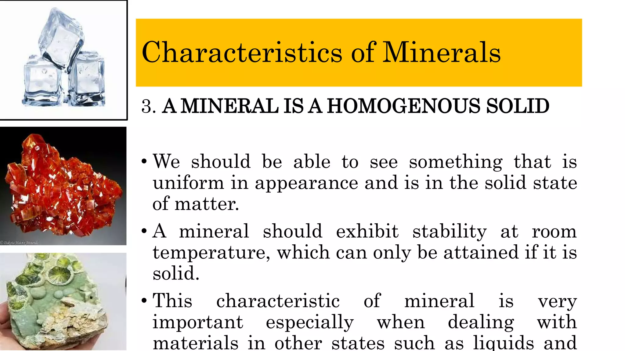 MINERALS - PPT.pptx | Geology | Science