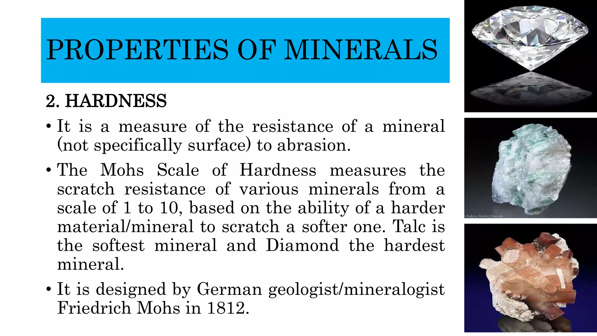 MINERALS - PPT.pptx | Geology | Science