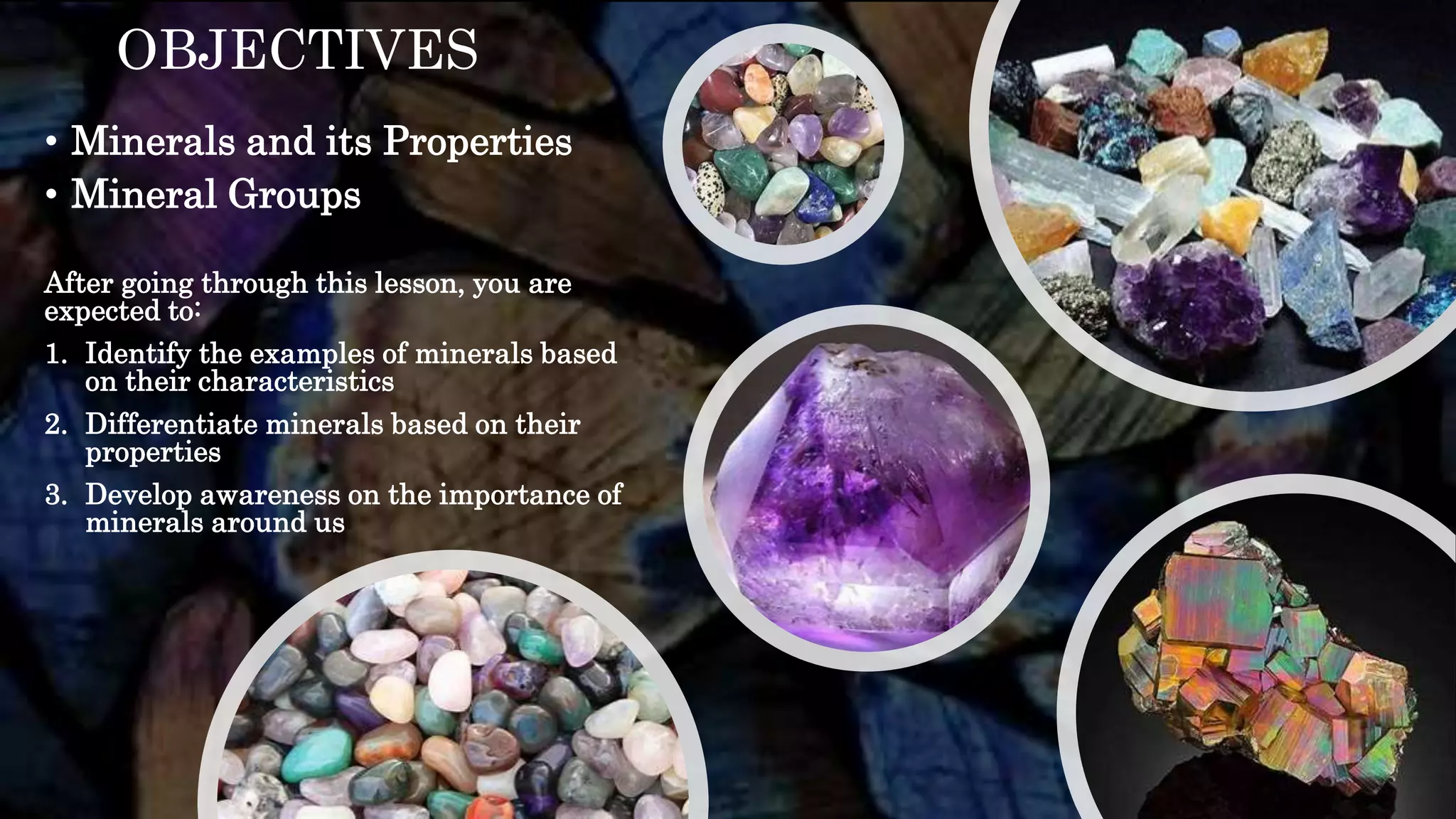 MINERALS - PPT.pptx | Geology | Science