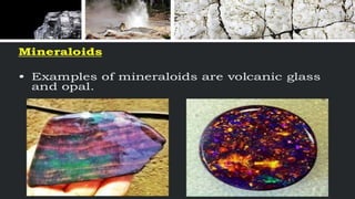 MINERALS - PPT.pptx | Geology | Science