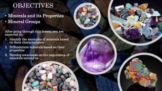 MINERALS - PPT.pptx | Geology | Science